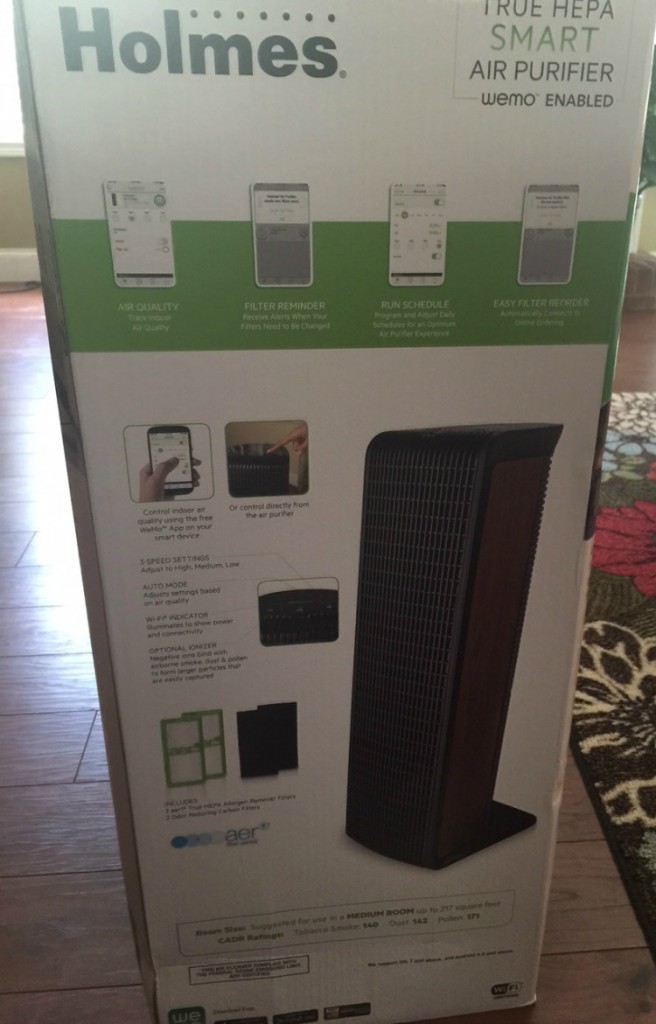 The Holmes® Smart Air Purifier is Great for Clean Home Air
